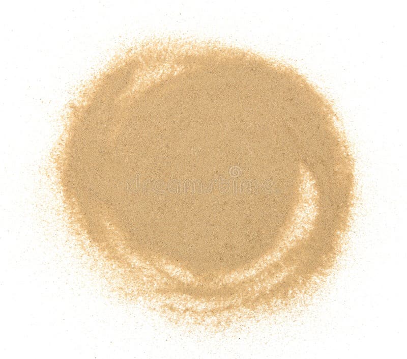 Sand circle stock photo. Image of heap, beach, rock - 193737218