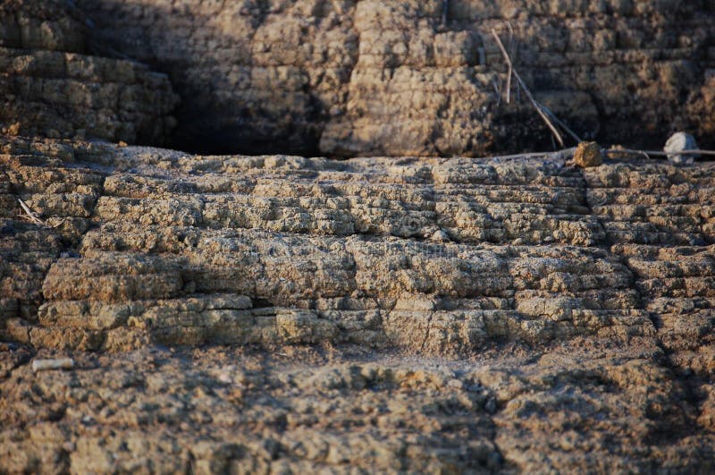 Sand cliff in closeup stock photo. Image of blur, marches - 1068638