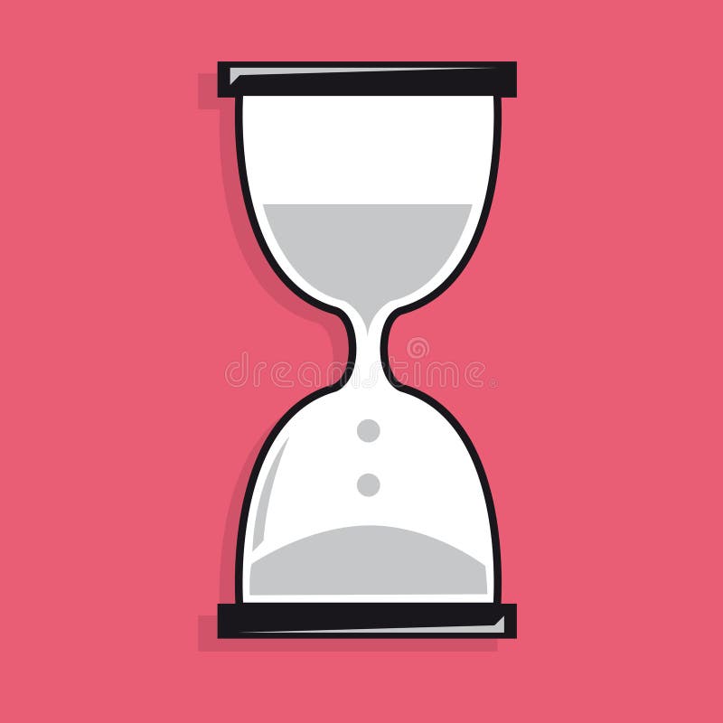 Sand clock icon stock illustration. Illustration of clock - 31833337