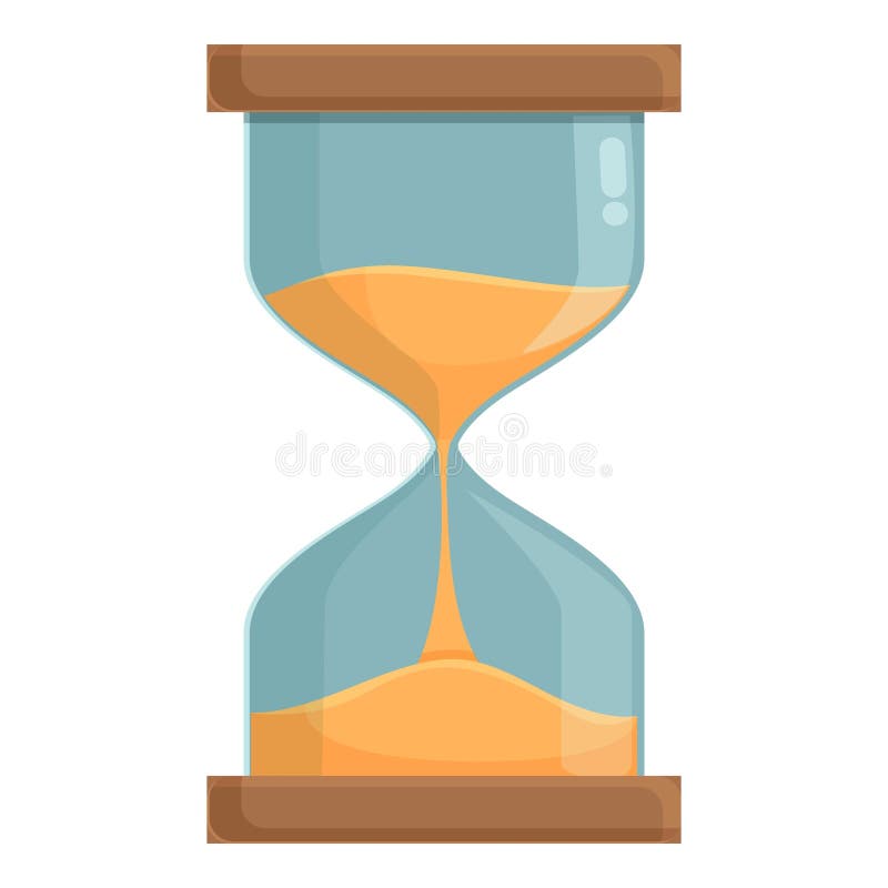 Sand Clock Icon Cartoon Vector. Digital Design Stock Vector ...