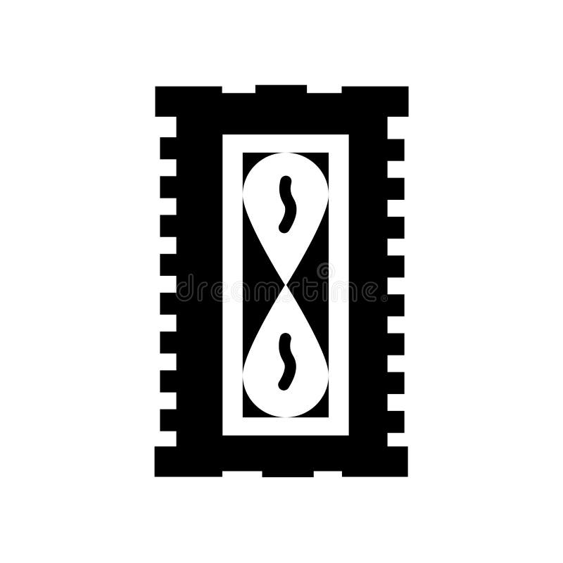 Sand Clock Icon Vector Isolated on White Background, Sand Clock Sign ...