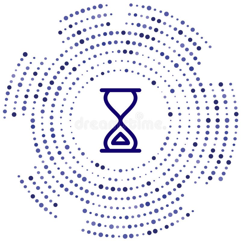 Sand Clock Vector Icon. Sand Clock Editable Stroke. Sand Clock Linear ...