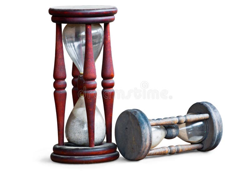 Hourglass on sand stock photo. Image of glass, metal - 51533138