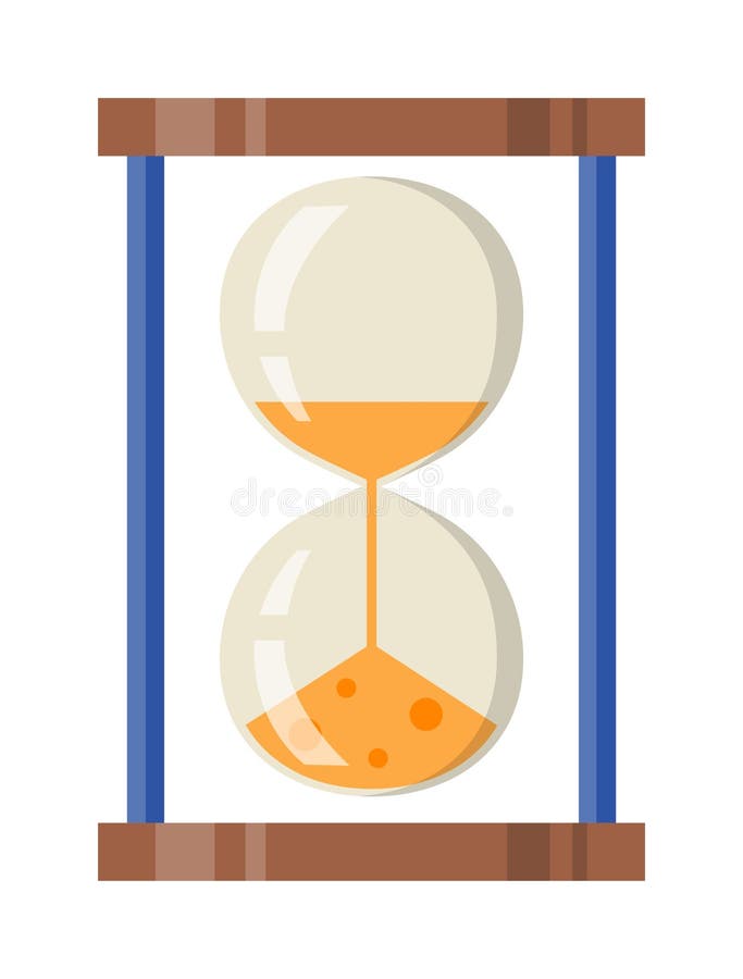 Sand clocks stock illustration. Illustration of measure - 73410423