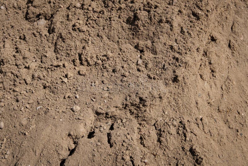 Sand Closeup for Construction Material Stock Photo - Image of material ...