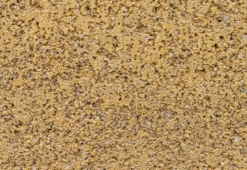 Sand Colored Artificial Sandstone Texture Stock Photo - Image of ...