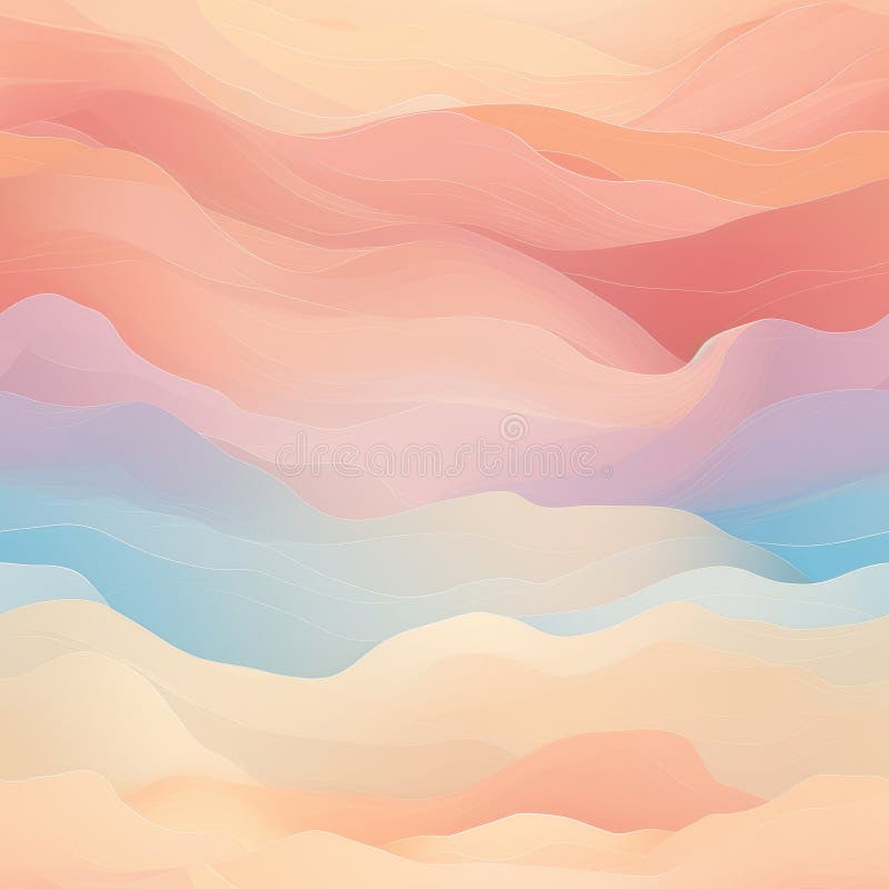Sand Colours Pastel Background Gradient Stock Illustration ...