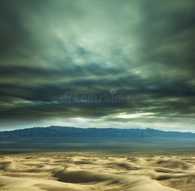 Sand desert stock image. Image of landscape, outdoor - 54187309