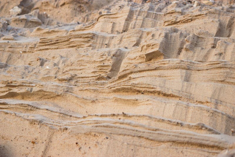 Sand in a desert stock image. Image of erosion, render - 122994315