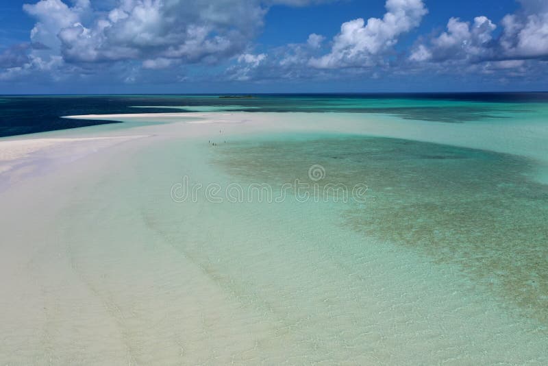 Sand Dollar Bar in the Bahamas Stock Image - Image of mavic2, sand ...