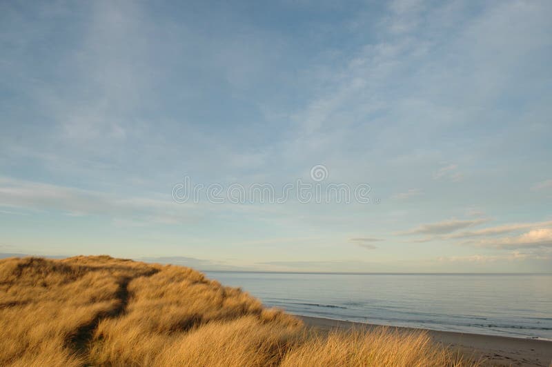 Sand dune path. stock photo. Image of aberdeenshire, coast - 84662838