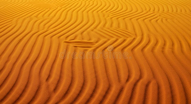 Sand Dune Pattern Texture in Desert Landscape with Wave Shapes Stock ...