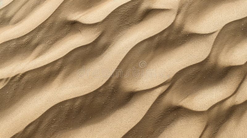 Sand Dune Patterns Generative AI Stock Illustration - Illustration of abstract, landscape: 321124486