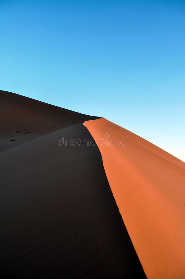 Sand dune stock photo. Image of saharan, climate, dune - 43830948