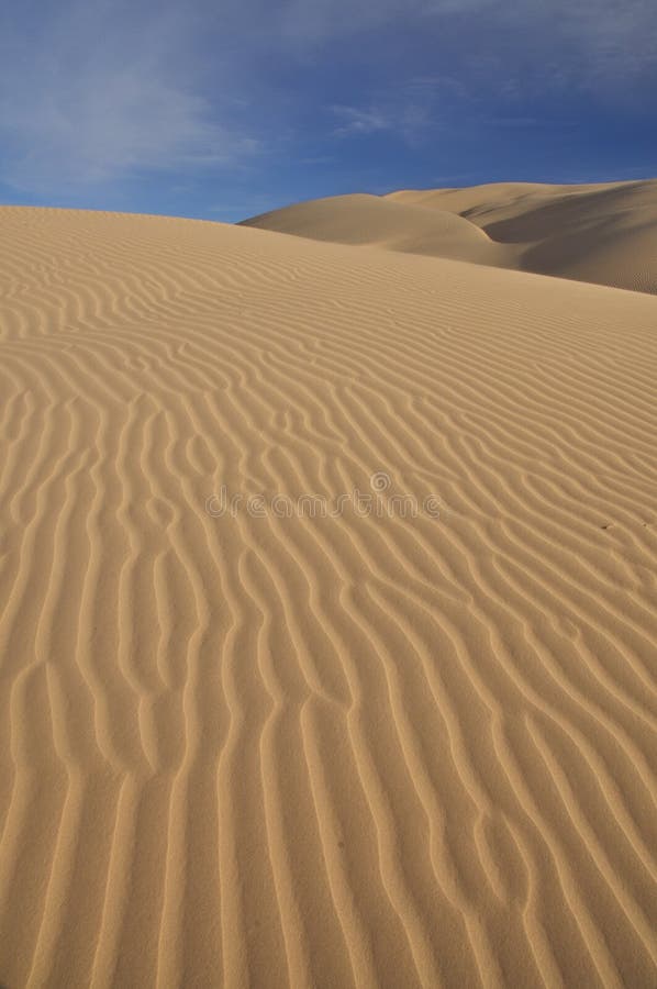 Sand Dunes stock image. Image of ripples, hill, vacant - 23547419