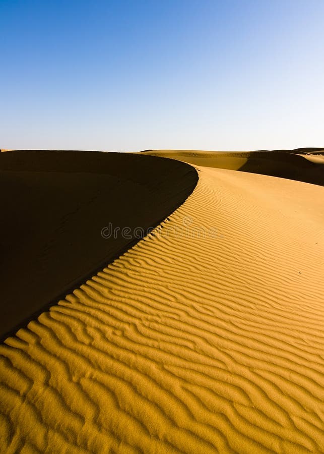 Sand dunes stock image. Image of sand, travel, asia, dune - 4470753