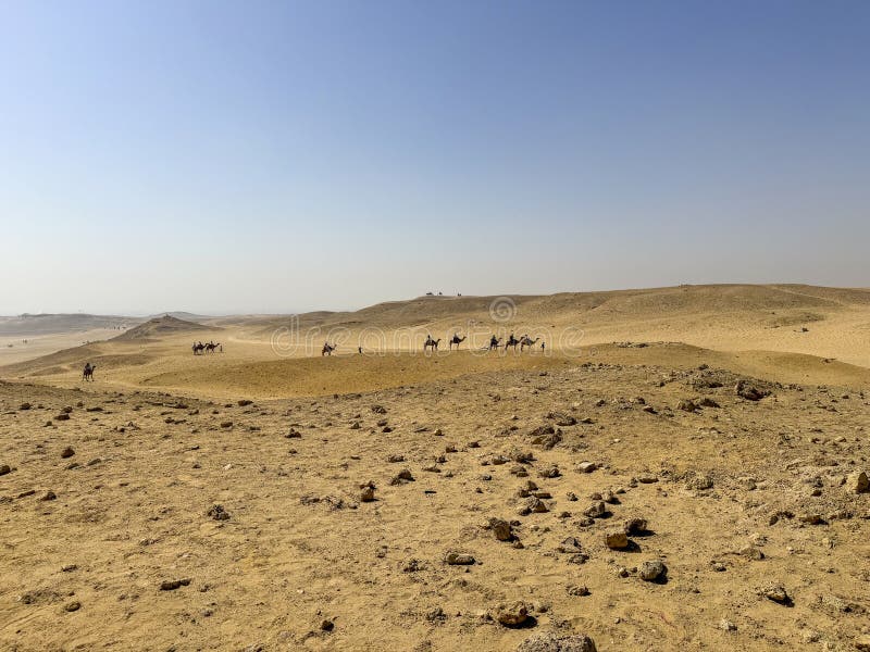 Sand Dunes in the Desert Country, Sahara Egypt Stock Photo - Image of ...