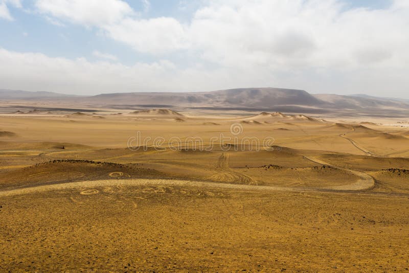 Sand Dunes of Different Colors Stock Photo - Image of miracle, mirage ...