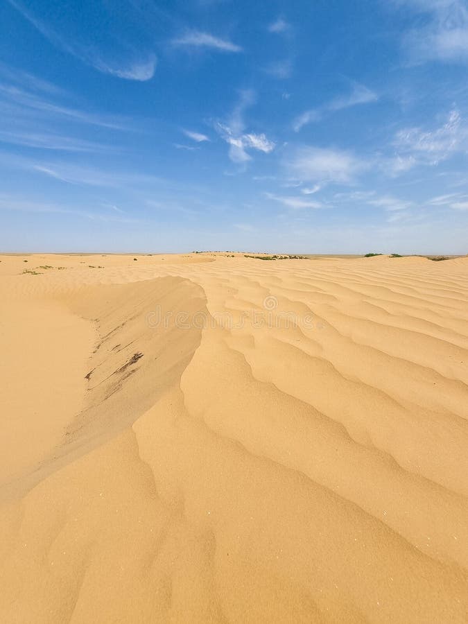 Sand dunes stock image. Image of sahara, plateau, golden - 331388423