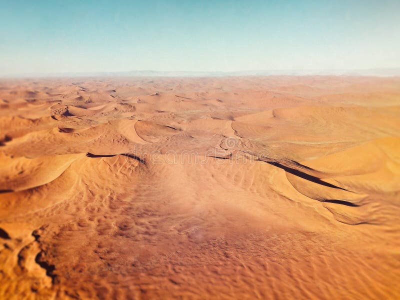 Sand Dunes in Namibia Desert Stock Image - Image of adventure, desolate ...