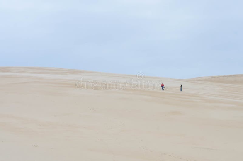 Sand dunes stock image. Image of sandy, couple, walk - 37403135
