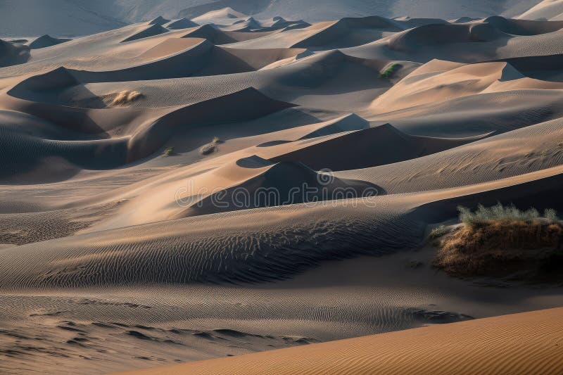 Sand Dunes in a Range of Different Colors, with Contrasting Patterns ... Sand Dunes in a Range of Different Colors, with Contrasting Patterns ...