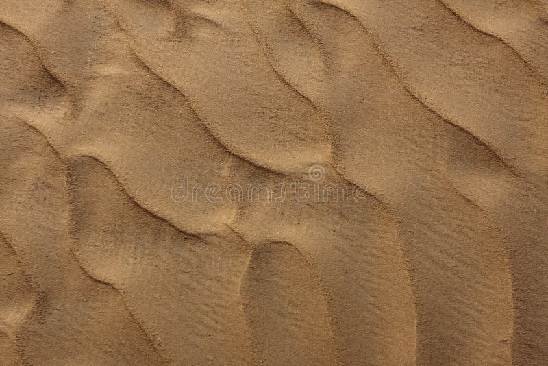 Sand Dunes Ripple in the Desert Stock Photo - Image of background ...