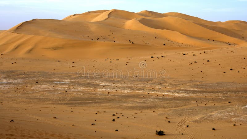 Sand Dunes of the Sahara Desert Stock Image - Image of landscape ...