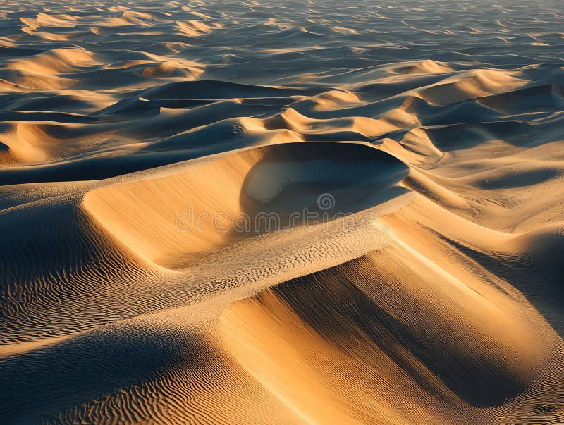 Sand Dunes Texture, Desert Landscape, Outdoor Backdrop, Iluminated by ...
