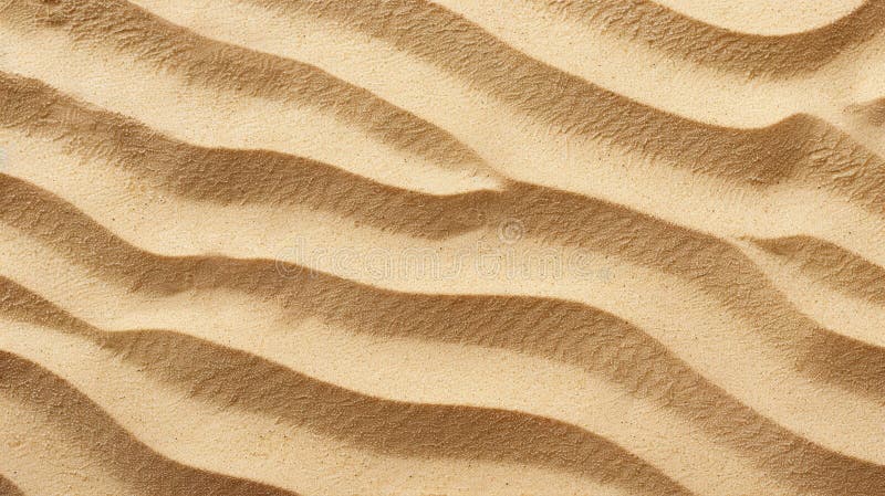 Sand Dunes Texture with Wavy Patterns, Generative AI Stock Image ...