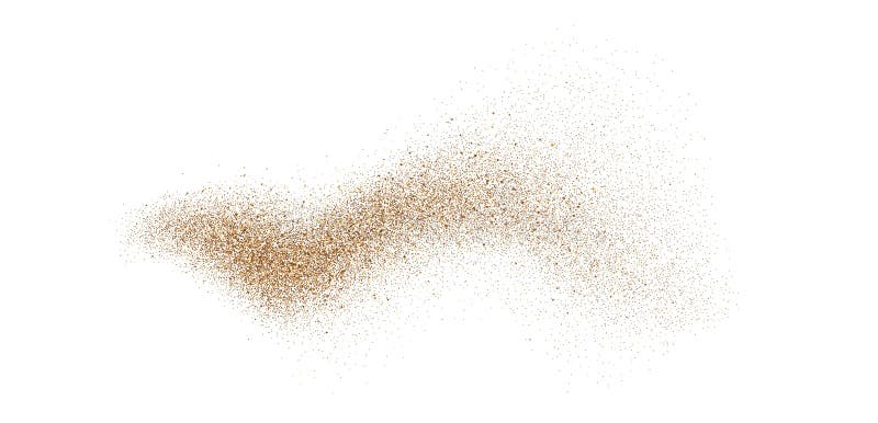 Sand Dust Powder Splash. Flowing Speckles and Particles Wave Texture ...