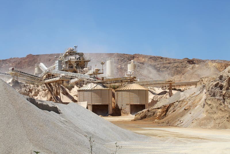 Sand excavation stock photo. Image of dozer, engineer - 16528930