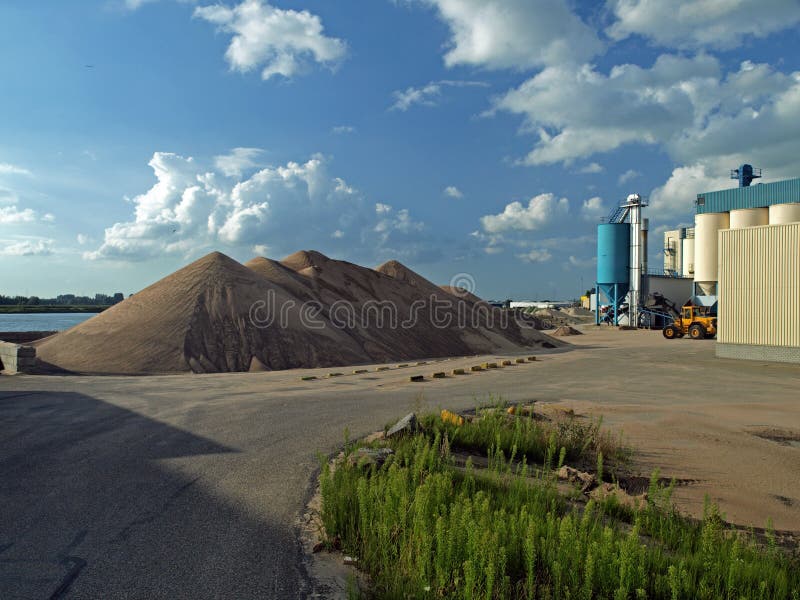 Sand factory stock photo. Image of moving, ecology, work - 5971900