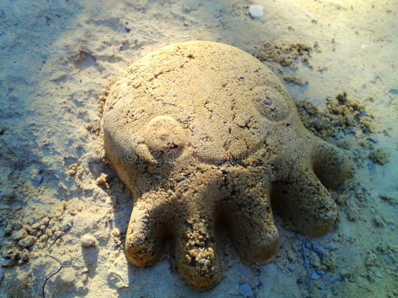 Sand stock image. Image of figure, octopus, closeup, sand - 82140503