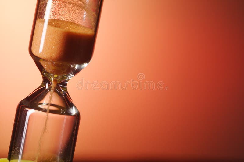 Sand glass stock photo. Image of running, temporally, small - 3810500