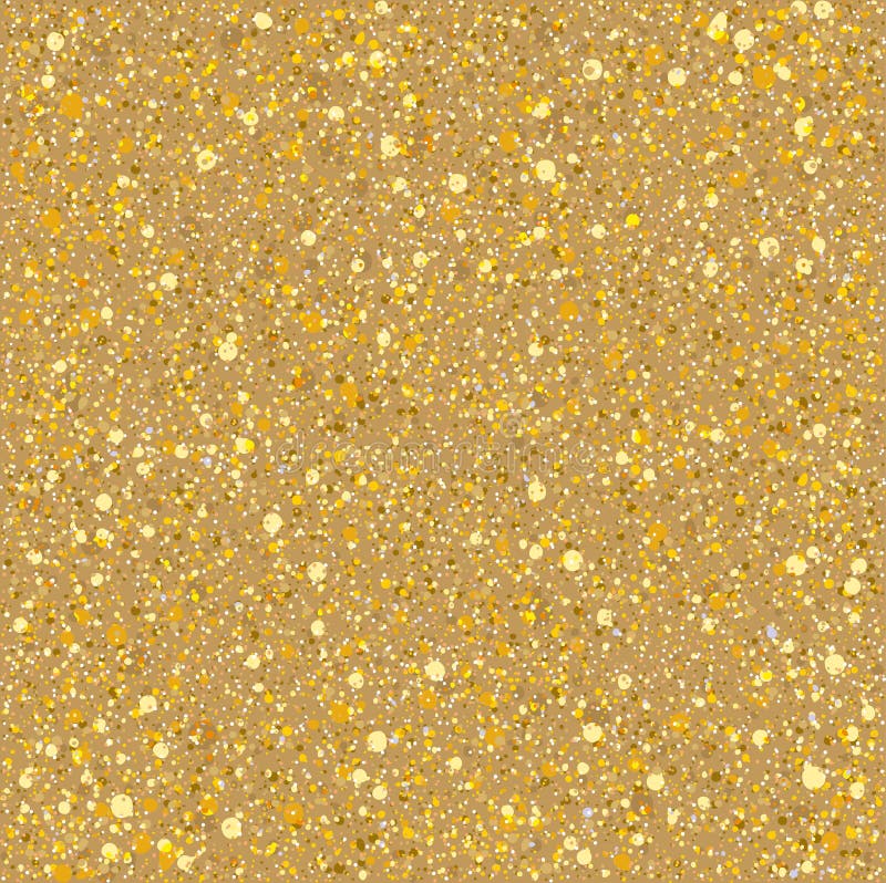 Sand Gold Sparkles Texture. Stock Illustration - Illustration of sand ...