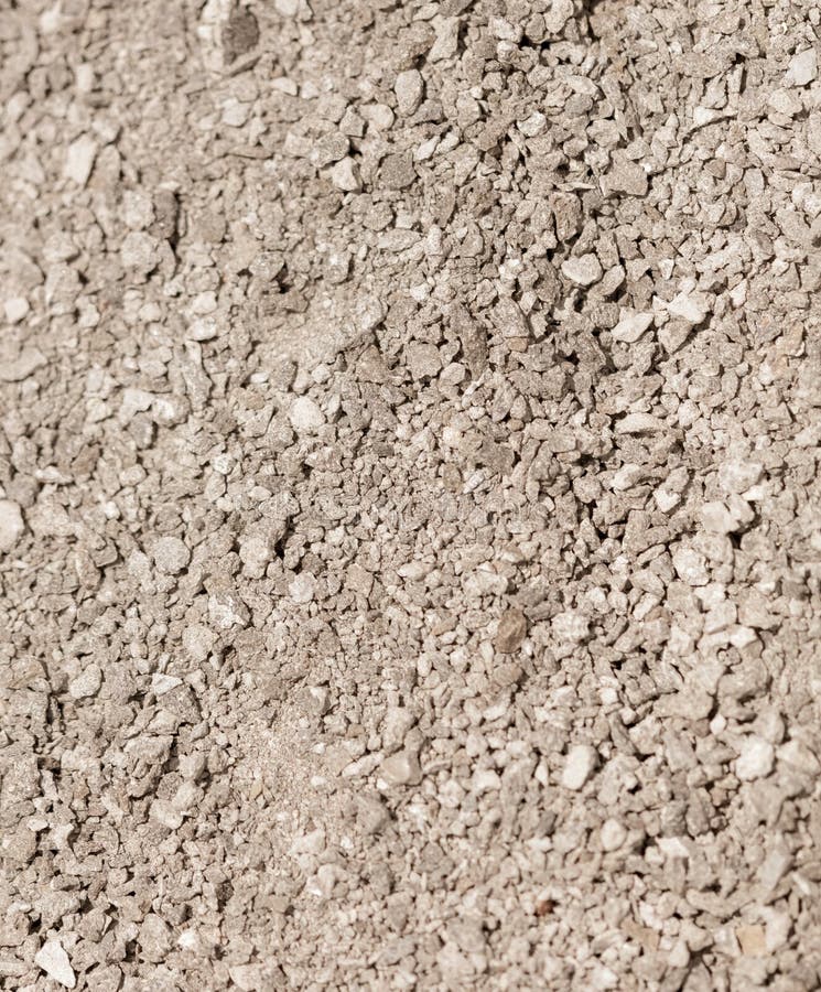 Sand with Gravel As a Building Material Stock Photo - Image of pattern ...