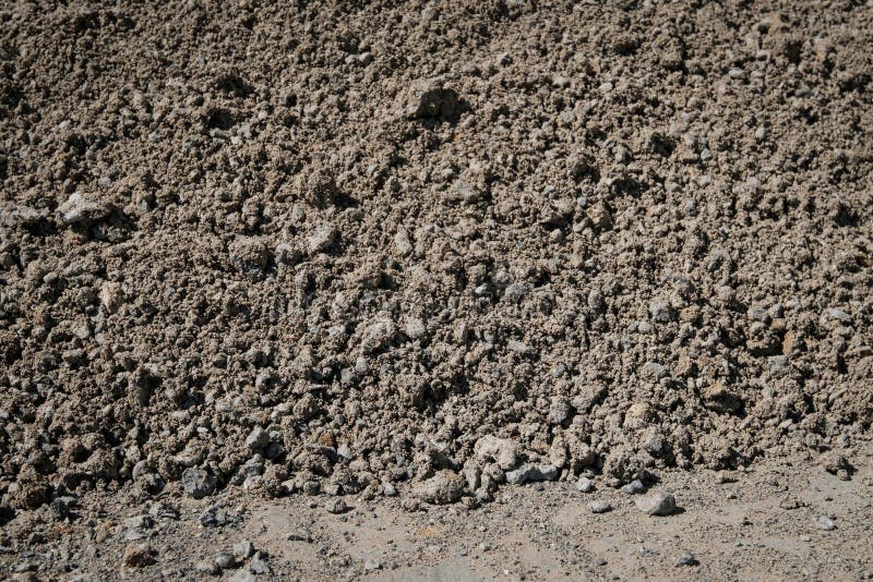 Sand, Gravel or Crushed Stones - Construction Material Stock Image ...