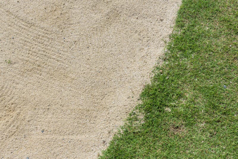 Grass field and sand stock photo. Image of meadow, golf - 19528214