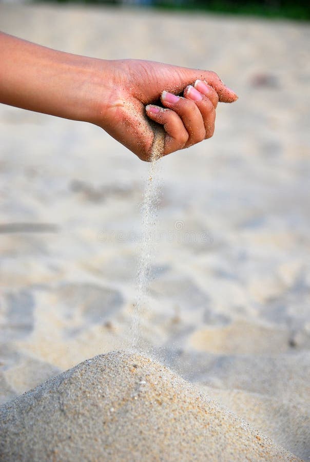 Sand and fingers stock photo. Image of communications - 27823438