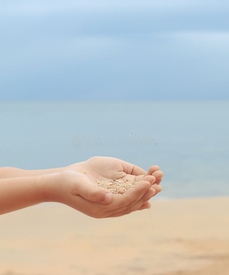 Sand-hand hand-sand stock photo. Image of bliss, lake - 3634064