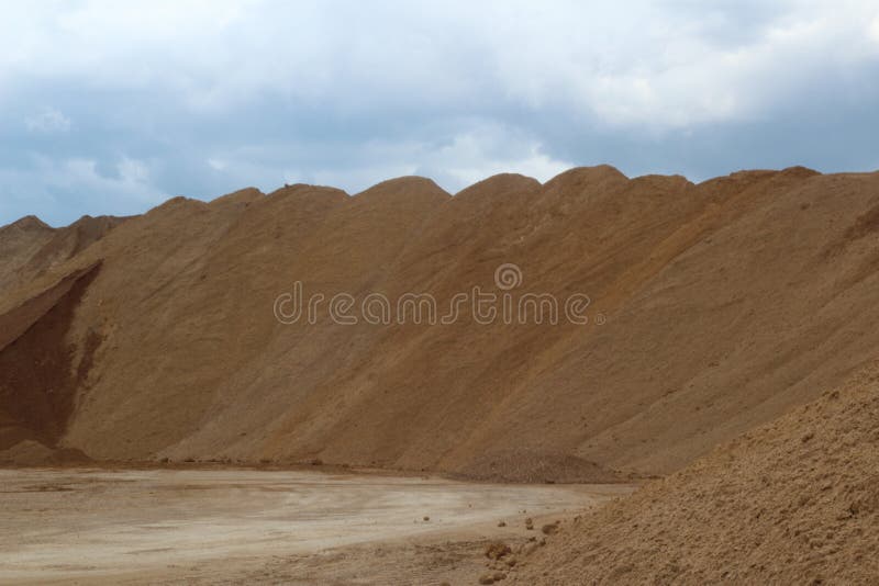 Sand hill river stock image. Image of hill, sand, river - 95875639