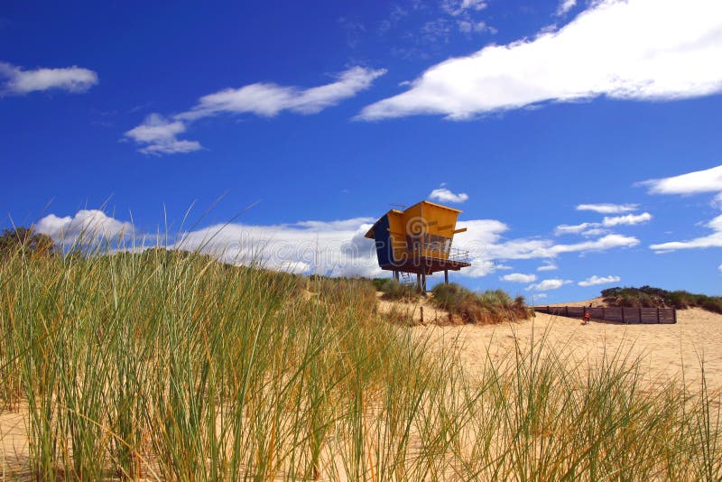 Sand House stock image. Image of victoria, beach, lakes - 3936629