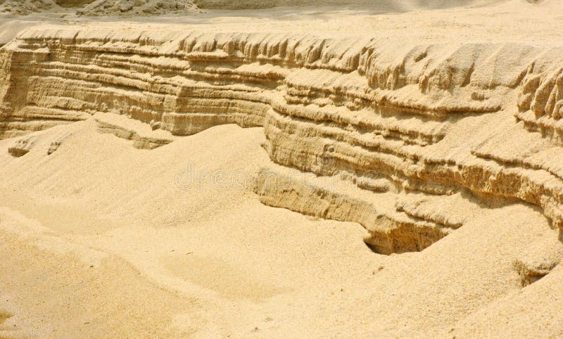 Sand layer beach stock photo. Image of textured, background - 23109512