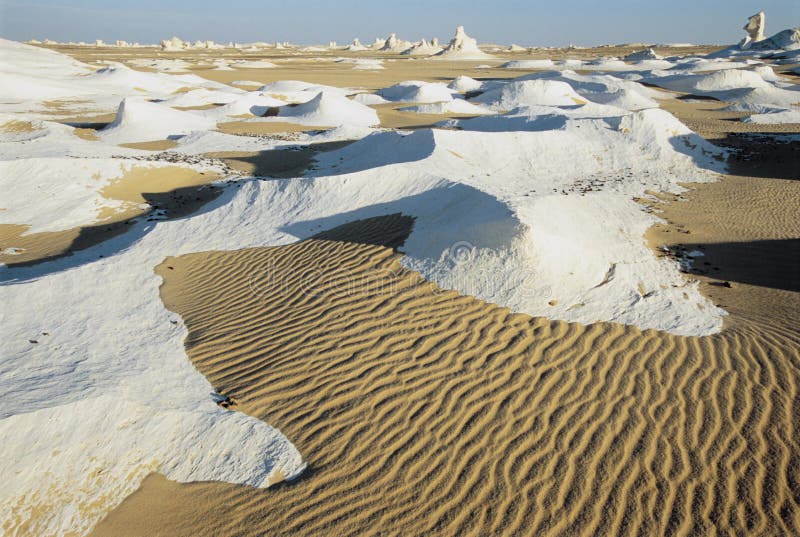 Sand Lying Across Mineral Deposits Stock Photo - Image of outdoors ...