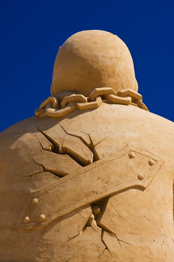 Sand man stock photo. Image of advertising, figure, fantastic - 10792928