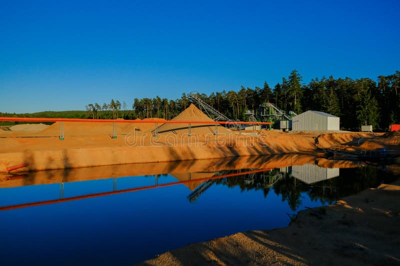 Sand Mining.Industrial Equipment for Sand Mining.Equipment for ...