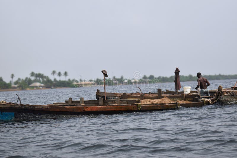 Sand Mining in Lagos Nigeria Editorial Photo - Image of africa ...