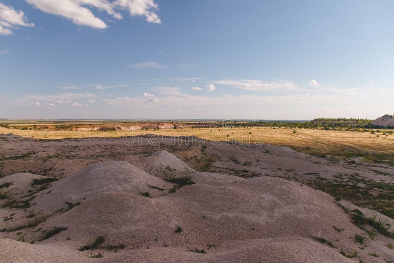 Sand mound stock photo. Image of geology, mineral, beach - 83433578