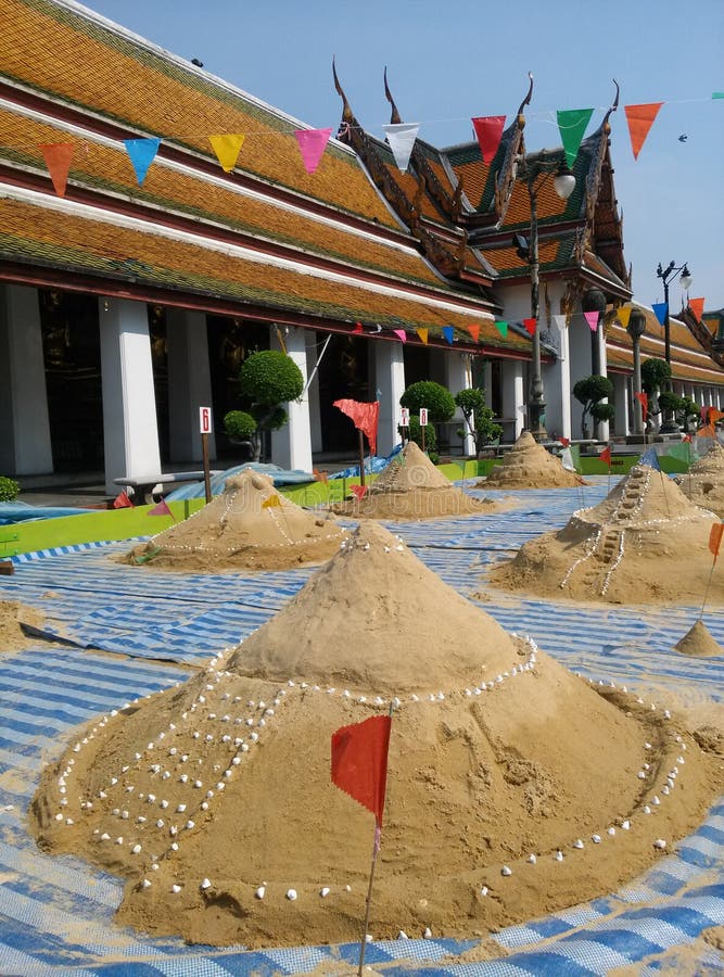 446 Songkran Sand Temple Stock Photos - Free & Royalty-Free Stock ...